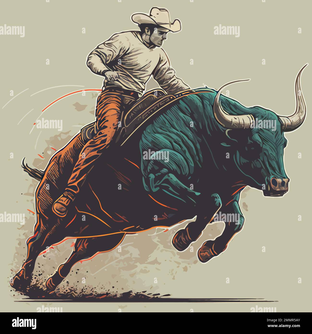 Dibujos A Lapiz De Monta De Toros