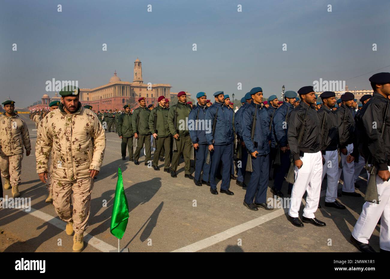 United Arab Emirates, UAE, armed forces soldiers rehearse for the ...