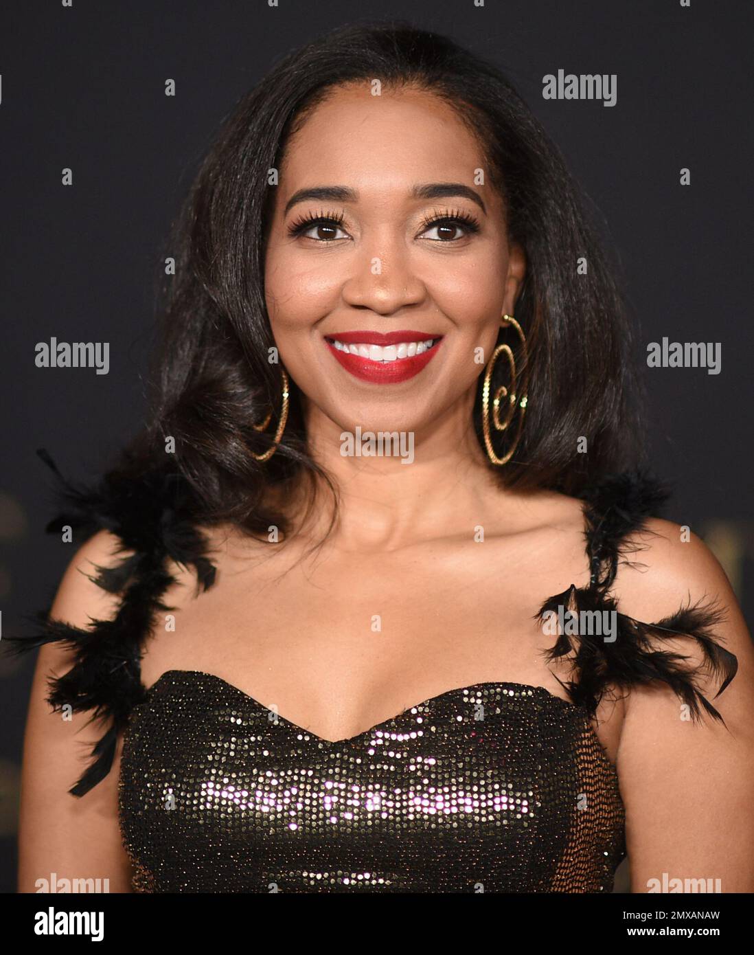 Christyn Breckenridge arrives at the Black Music Collective on Thursday ...