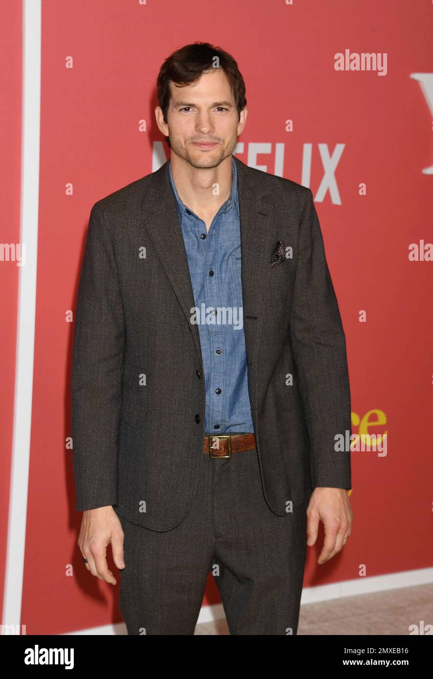 Los Ángeles California Ee Uu 02nd De Febrero De 2023 Ashton Kutcher