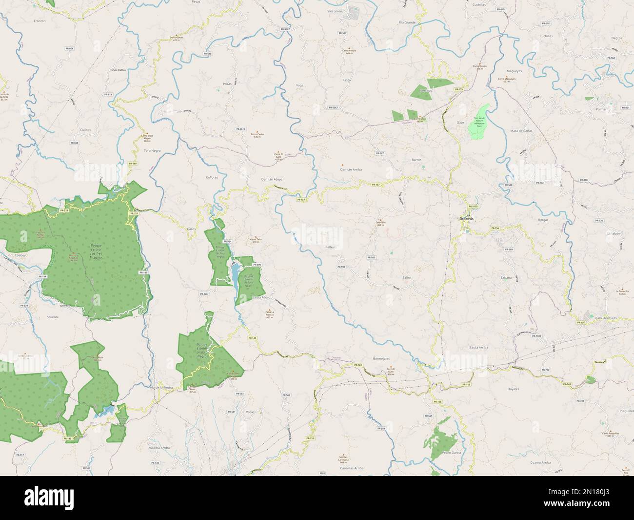 Orocovis Puerto Rico Map at Jesse Oliver blog
