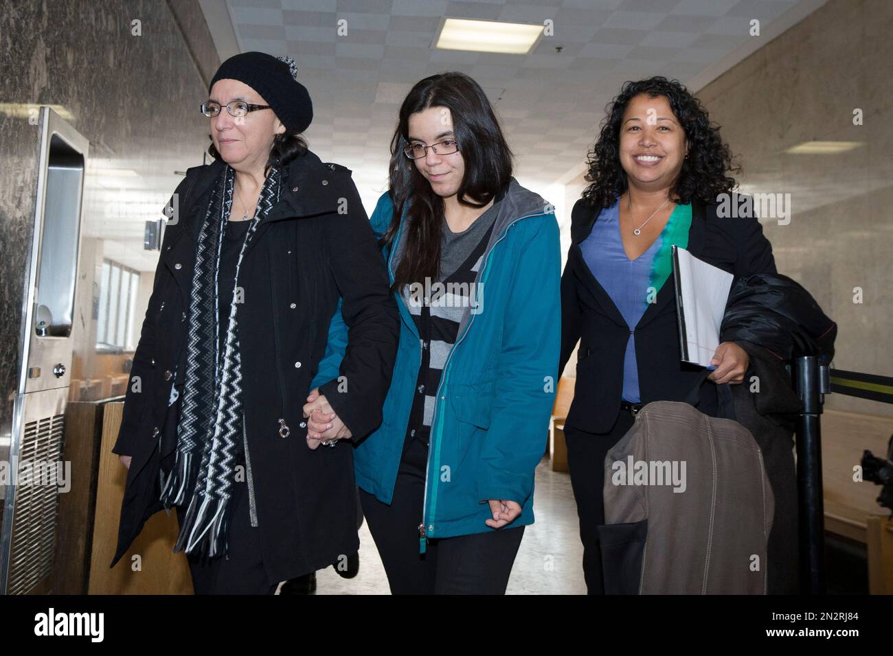 Becky Hernandez Daughter Of Pedro Hernandez Center Returns To Court