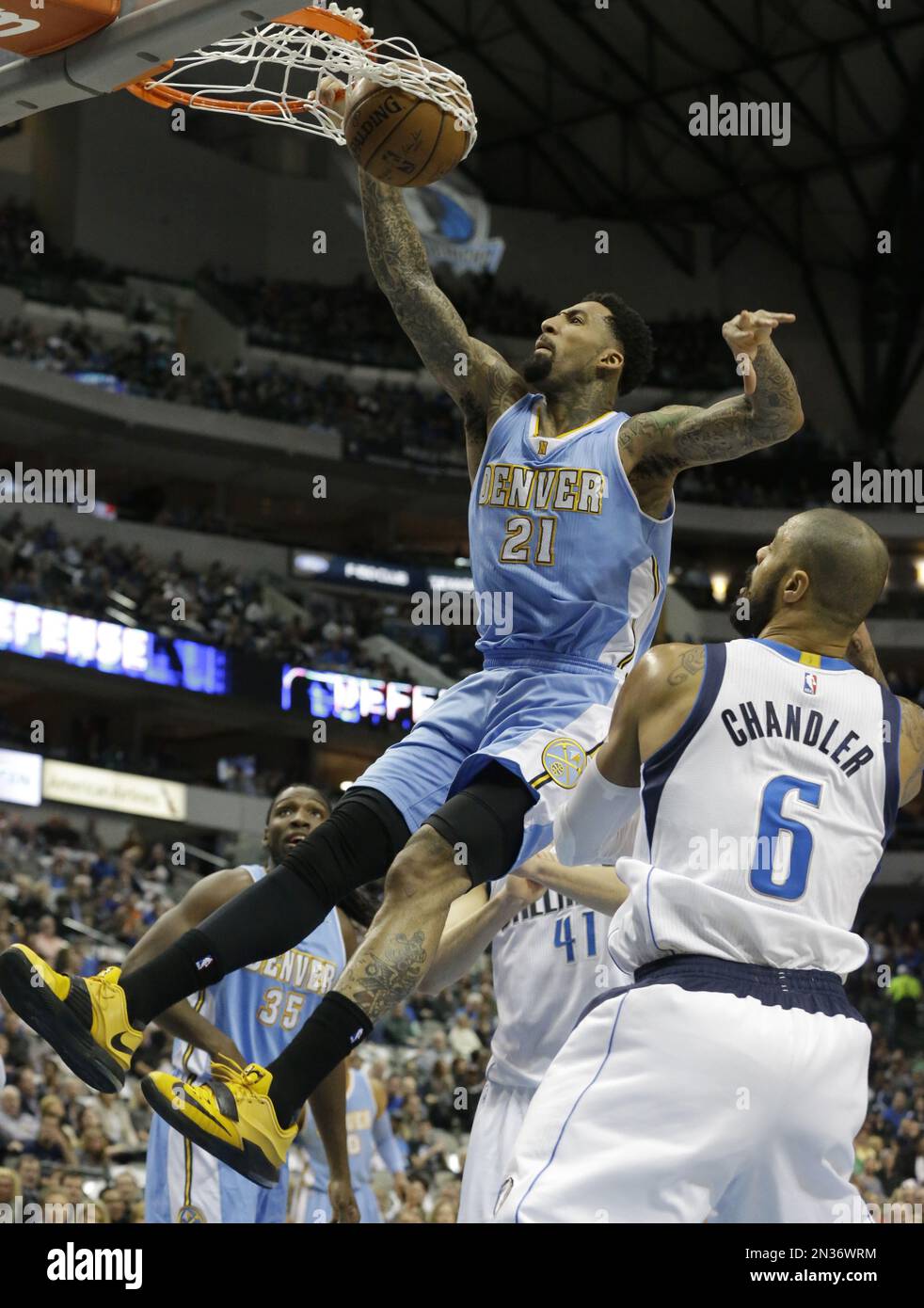 Wilson Chandler Nuggets Dunk