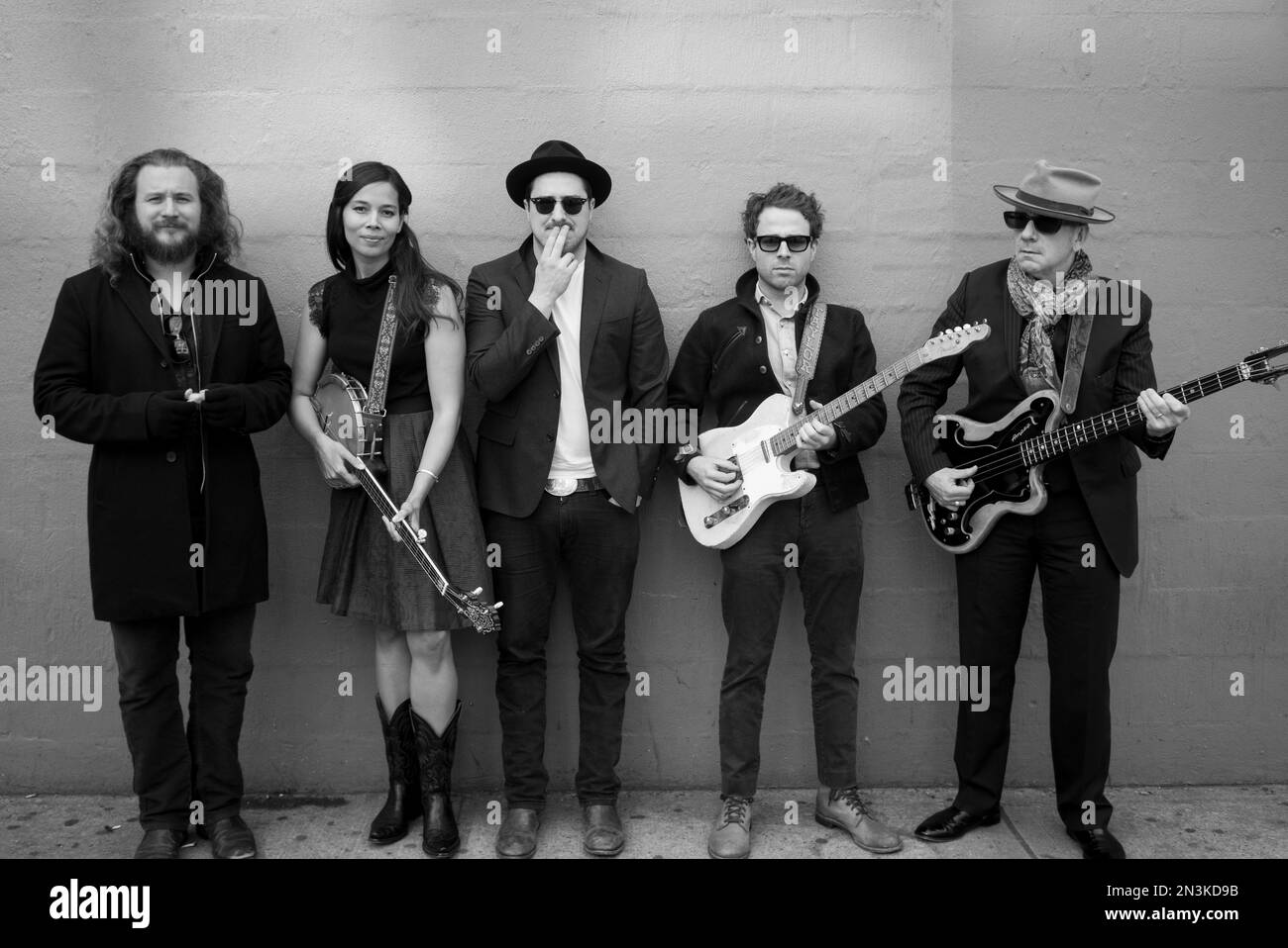 Jim James, Rhiannon Giddens, Marcus Mumford, Taylor Goldsmith and Elvis ...