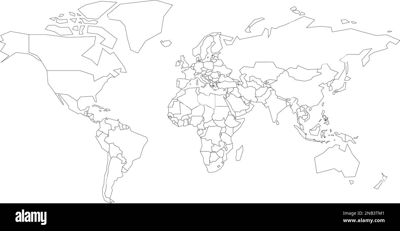 Mapa Del Mundo En Imagen 3d
