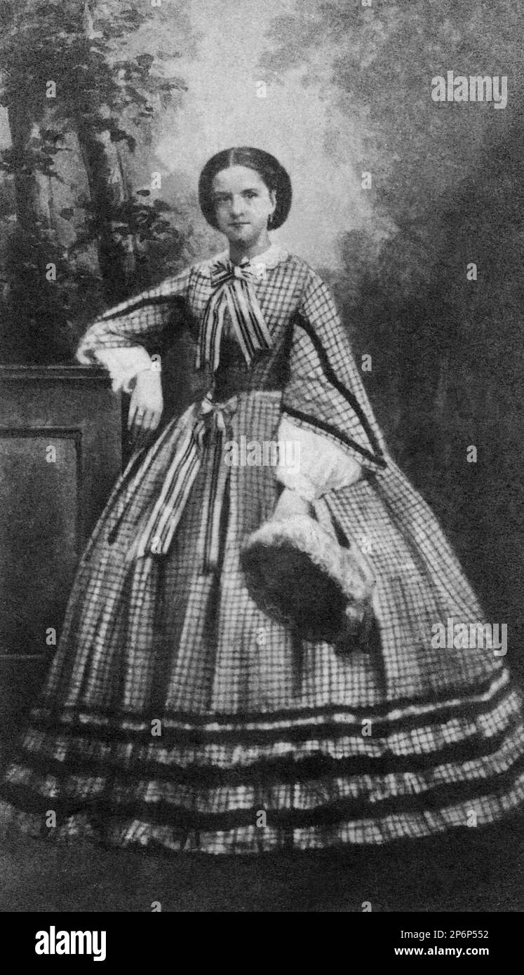 1860 aprox. , Turín , Italia : la princesa MARIA Pia di SAVOIA ( 1847 ...