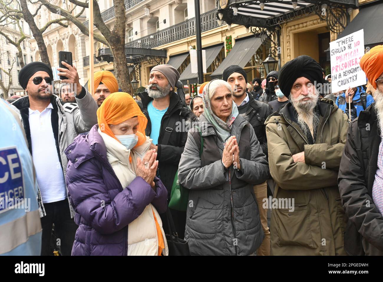 Embajada De La India Londres Reino Unido 22 De Marzo De 2023 Los