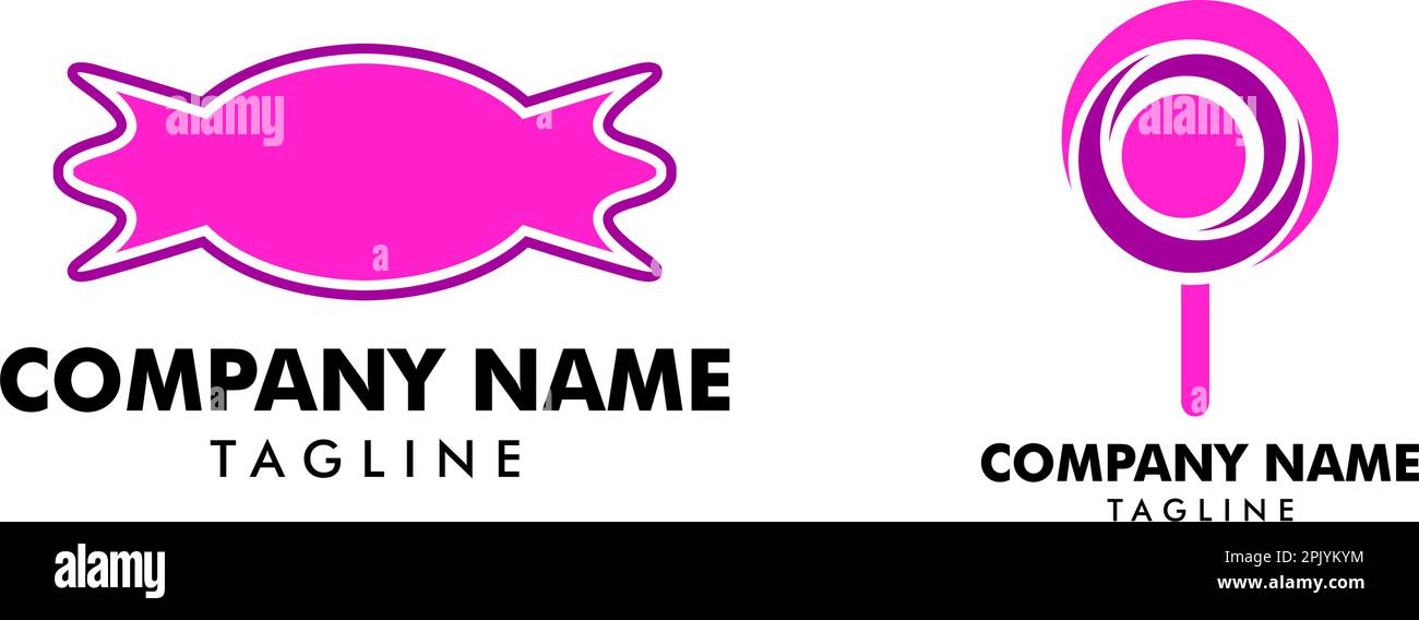 Logotipo De Caramelo Laranja