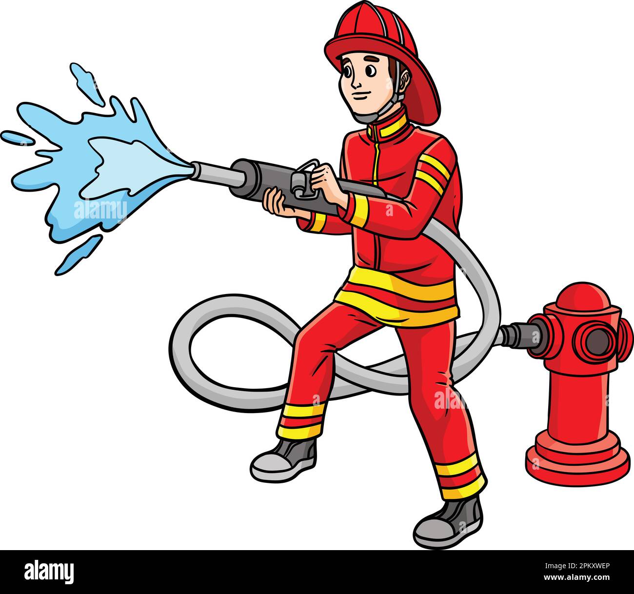 Caricaturas De Bomberos De Paul Combs Trabajo Independiente