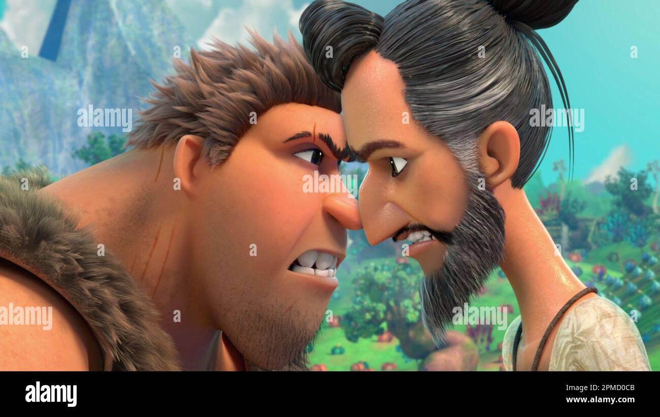 Los Croods Árbol GenealÓgico Desde La Izquierda Grug Voz Kiff