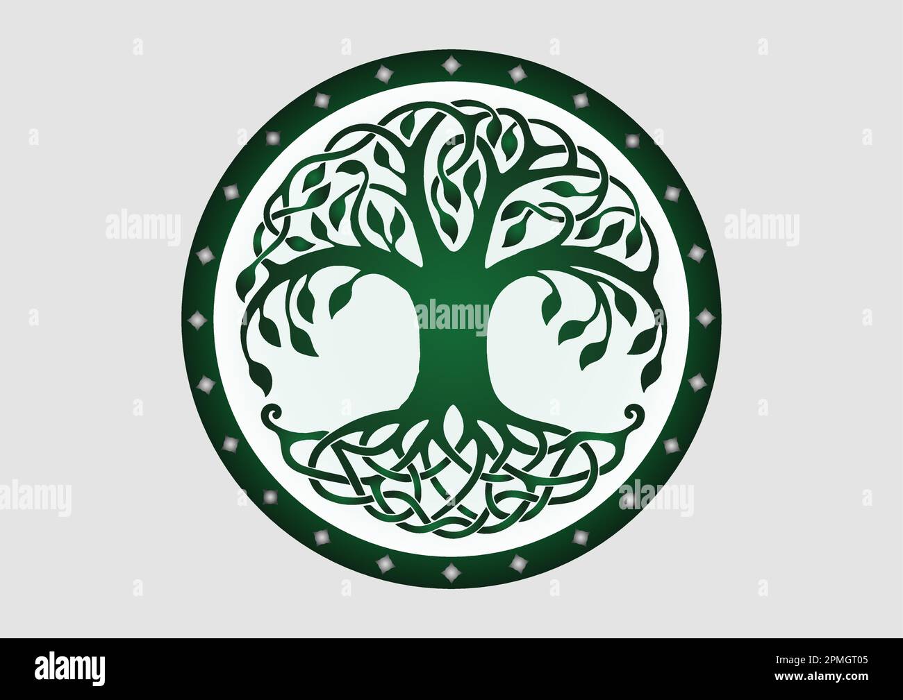 Vectores de iconos de arbol de la vida fotografías e imágenes de alta ...
