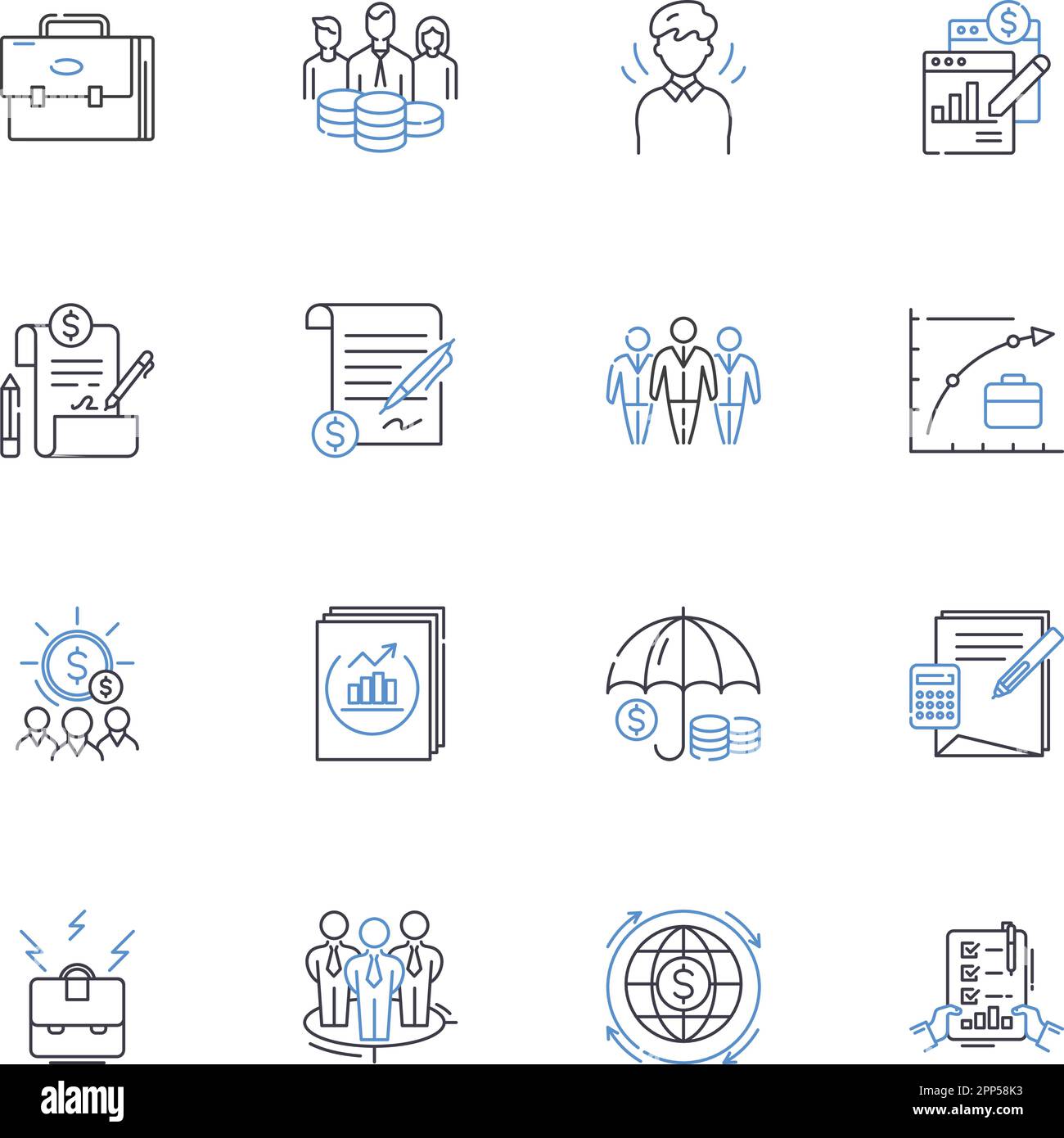 Colección de iconos de línea de datos de información. Análisis ... Colección de iconos de línea de datos de información. Análisis ...