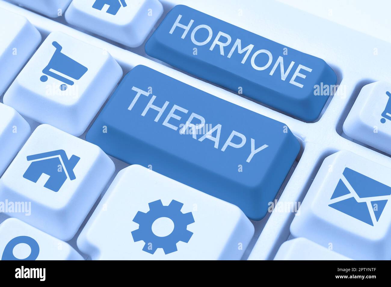 Signo de texto que muestra la Terapia Hormonal, Palabra para el ... Signo de texto que muestra la Terapia Hormonal, Palabra para el ...