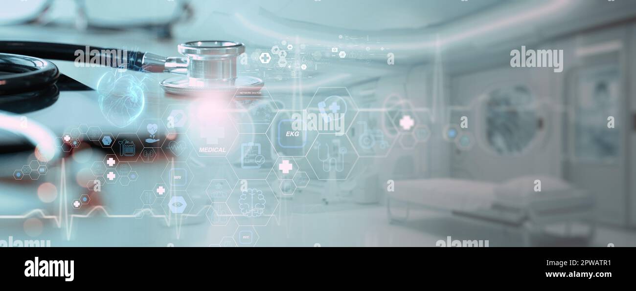 Ciencia Tecnología Médica Cardiólogo Médico Examinar Las Funciones