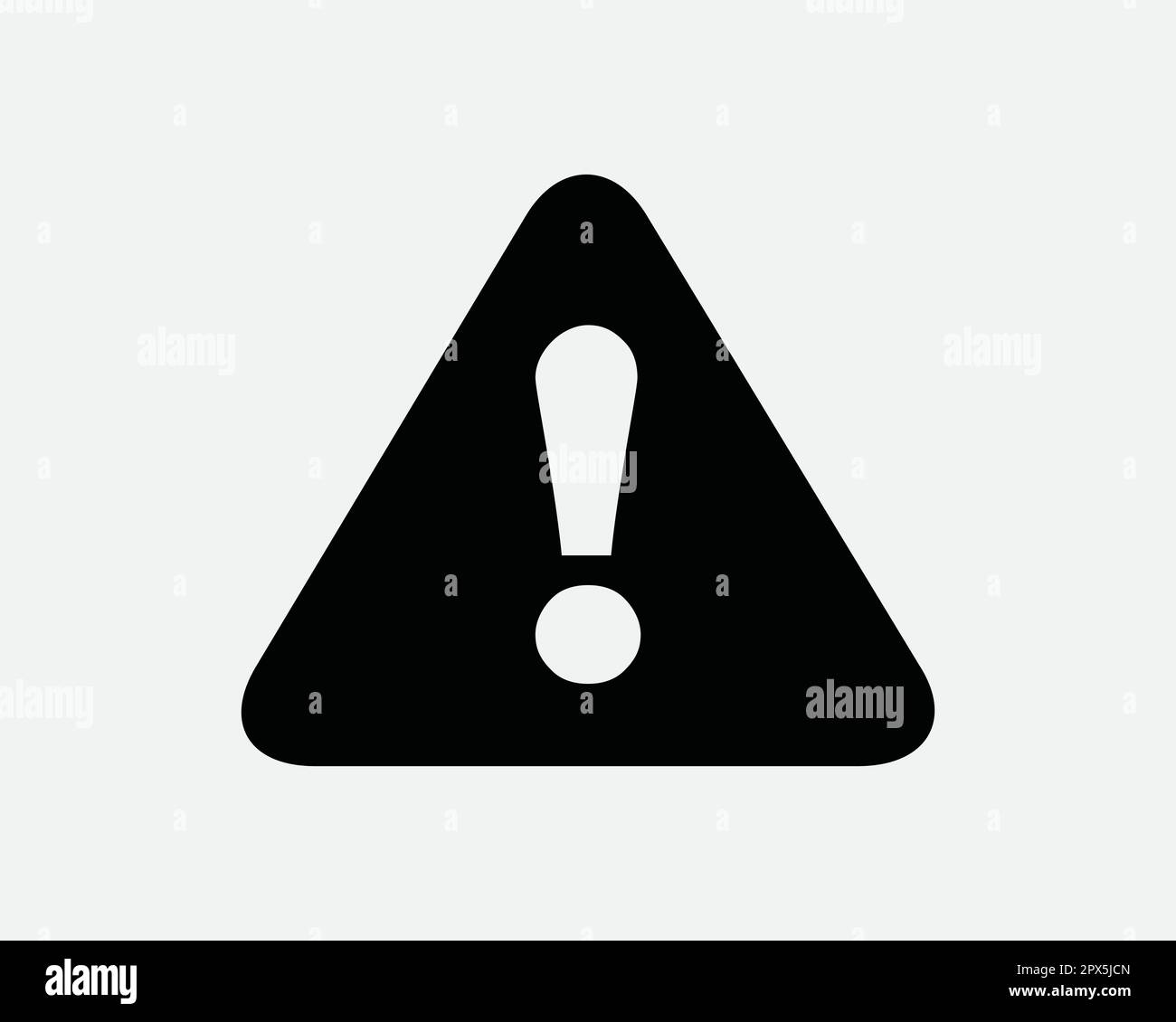 Icono De Error Triángulo Precaución Atención Peligro Seguridad