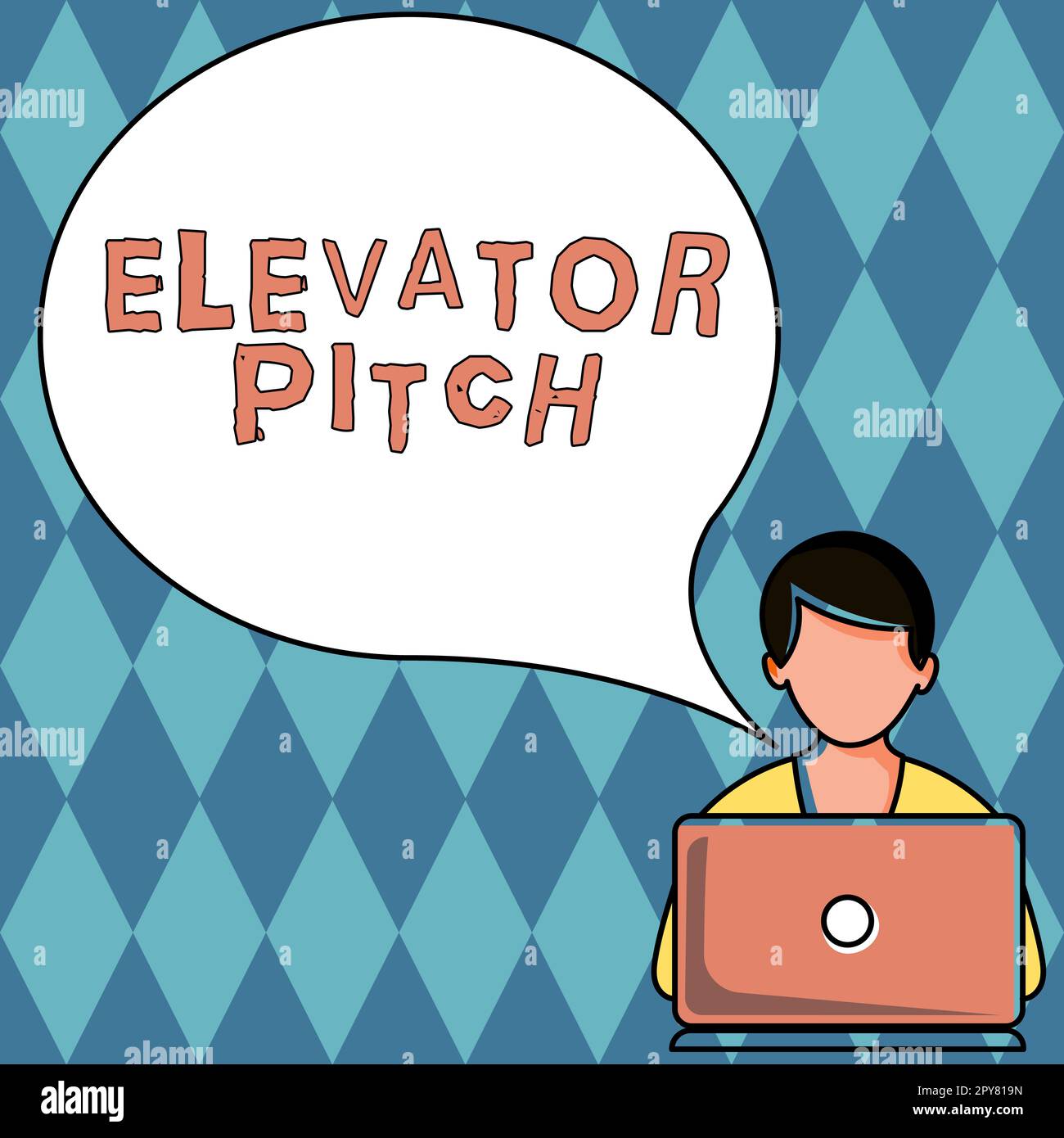 Texto que muestra la inspiración Elevator Pitch. Palabra escrita en un ... Texto que muestra la inspiración Elevator Pitch. Palabra escrita en un ...