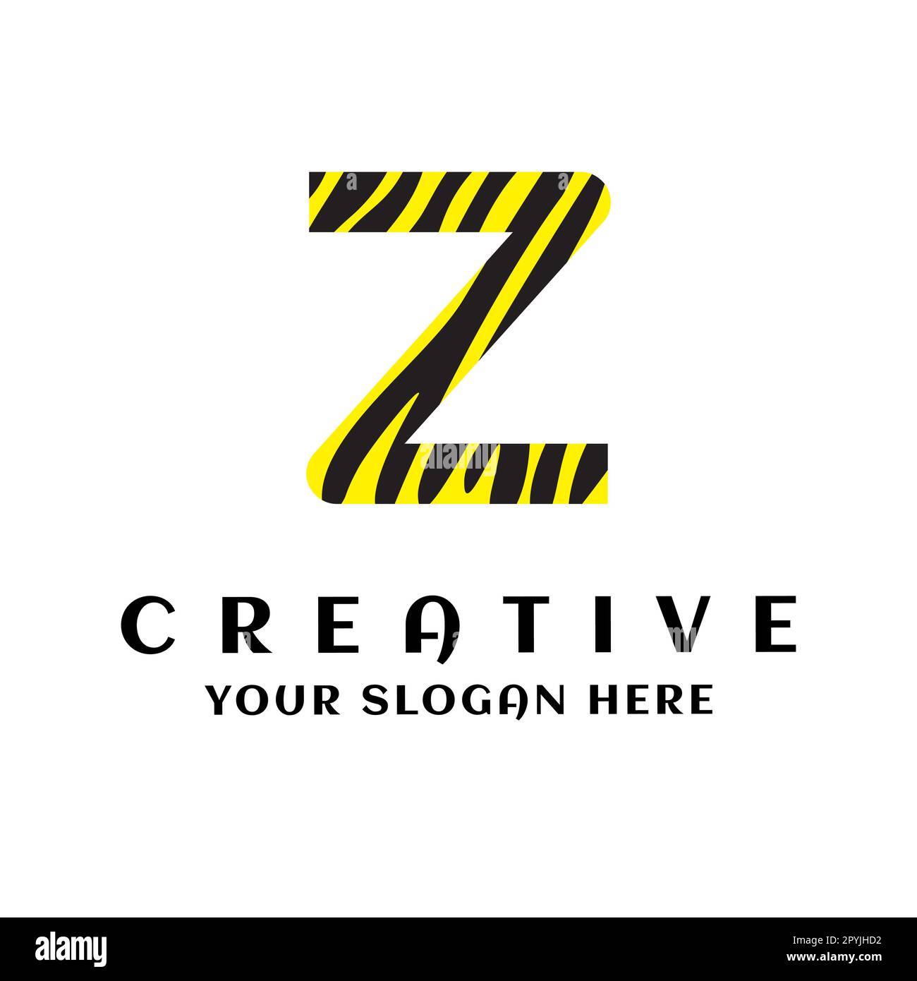 Letra Z Logo Diseño Plantilla Logotipo Inicial De La Letra Z