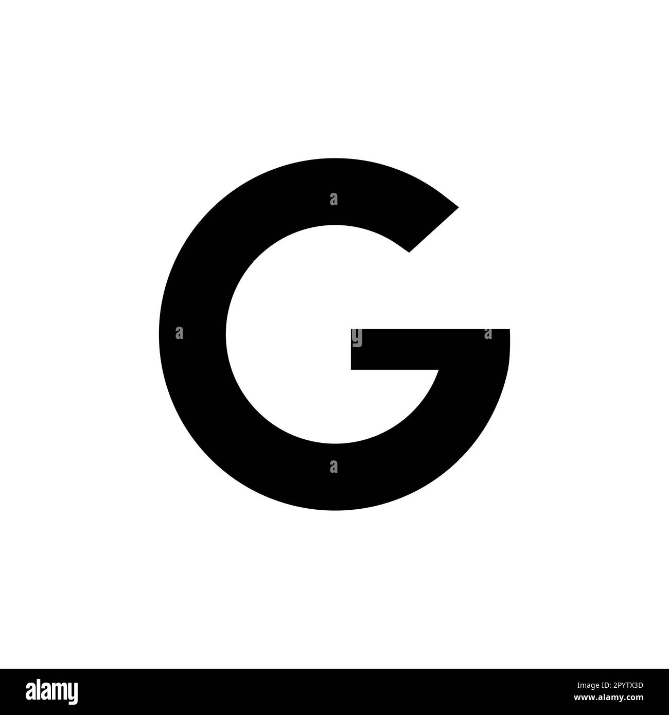 Logotipo De La Letra G Diseño Del Icono Imagen Vector De Stock Alamy