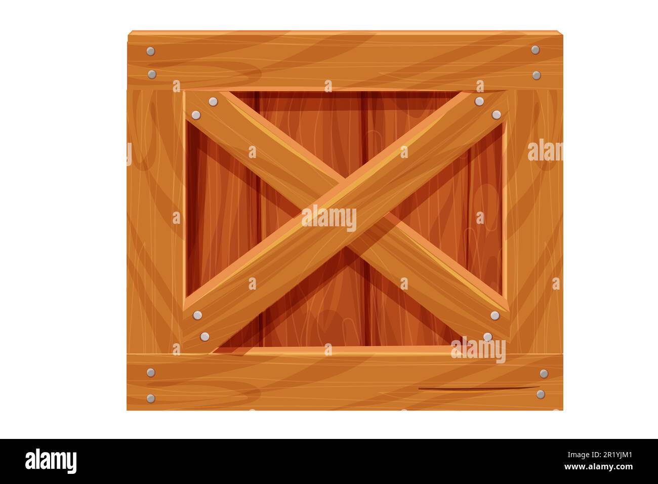 Textura De Caja De Madera