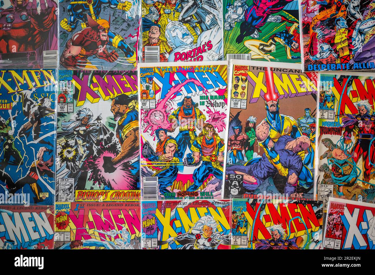 Portadas De Comics Vintage De X Men