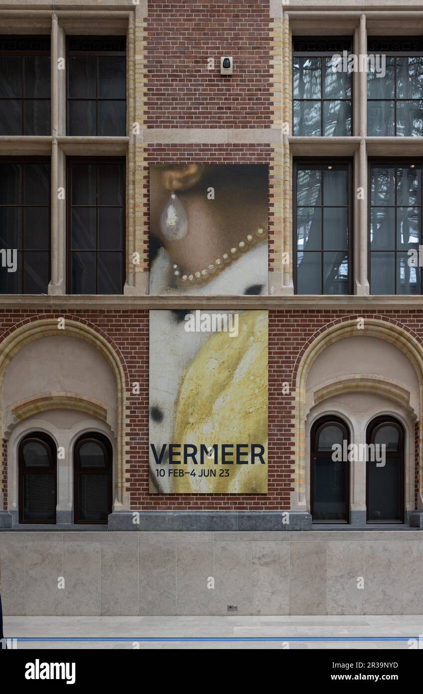 Ámsterdam Países Bajos 21 De Abril De 2023 El Rijksmuseum De