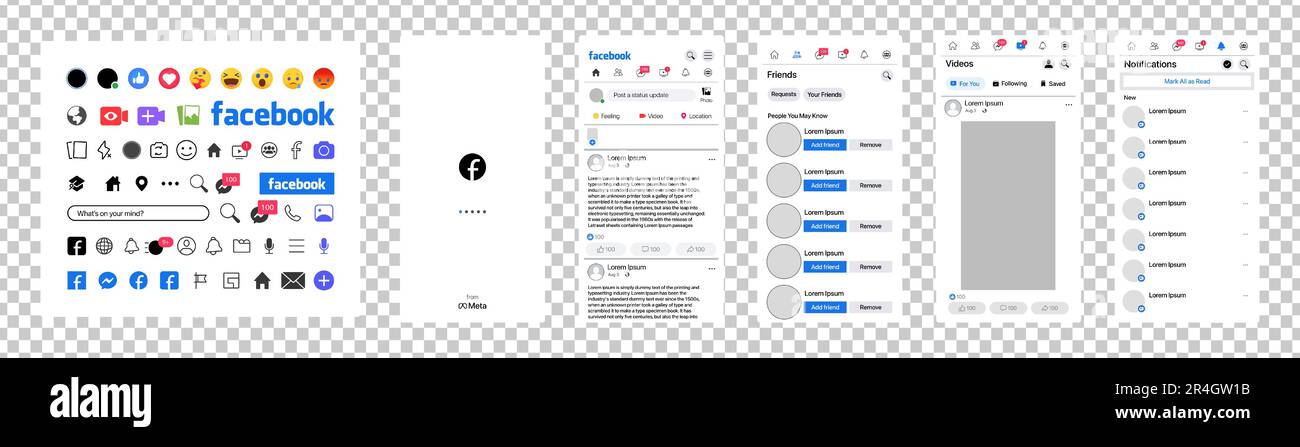 Plantilla De Diseño De Facebook