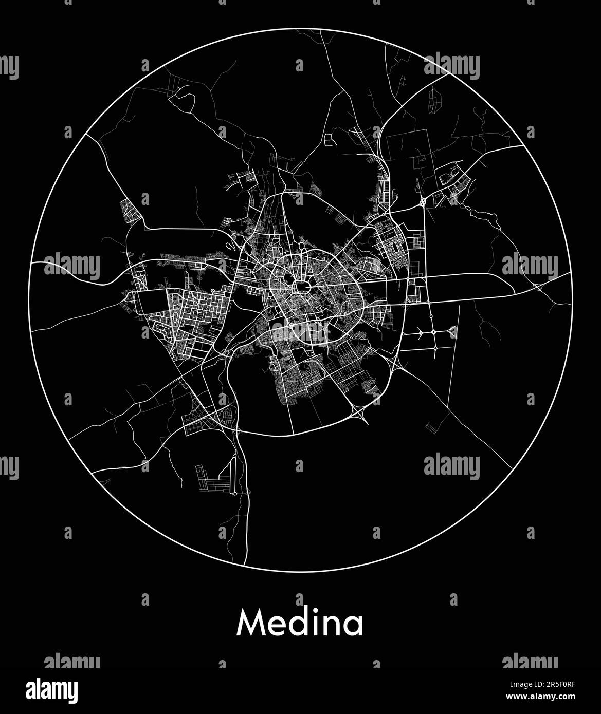 Mapa De La Ciudad De Medina