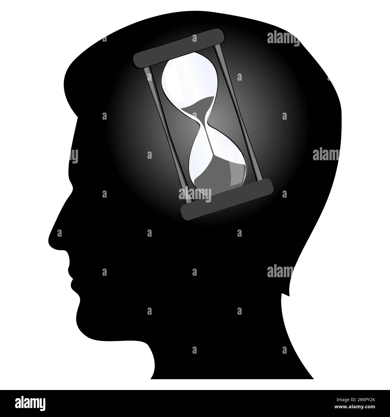 Ilustración De La Mente Del Hombre Imagen Vector De Stock Alamy