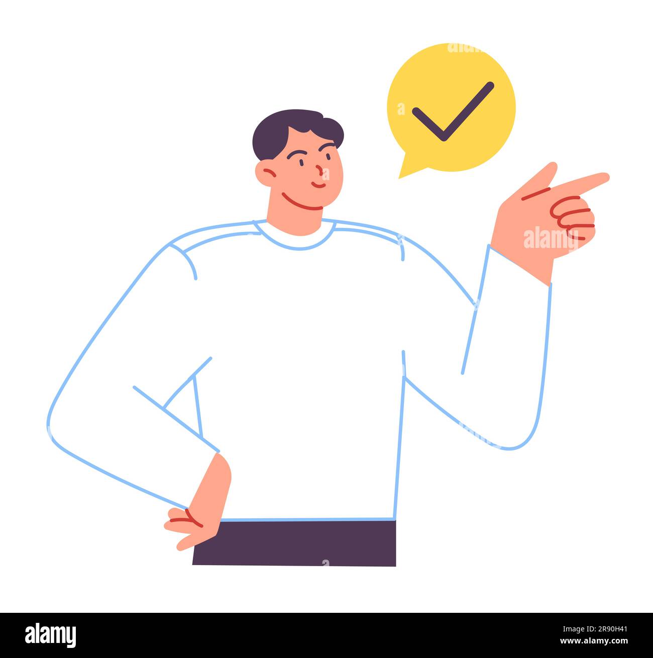 Tarea cumplida Imágenes recortadas de stock - Alamy