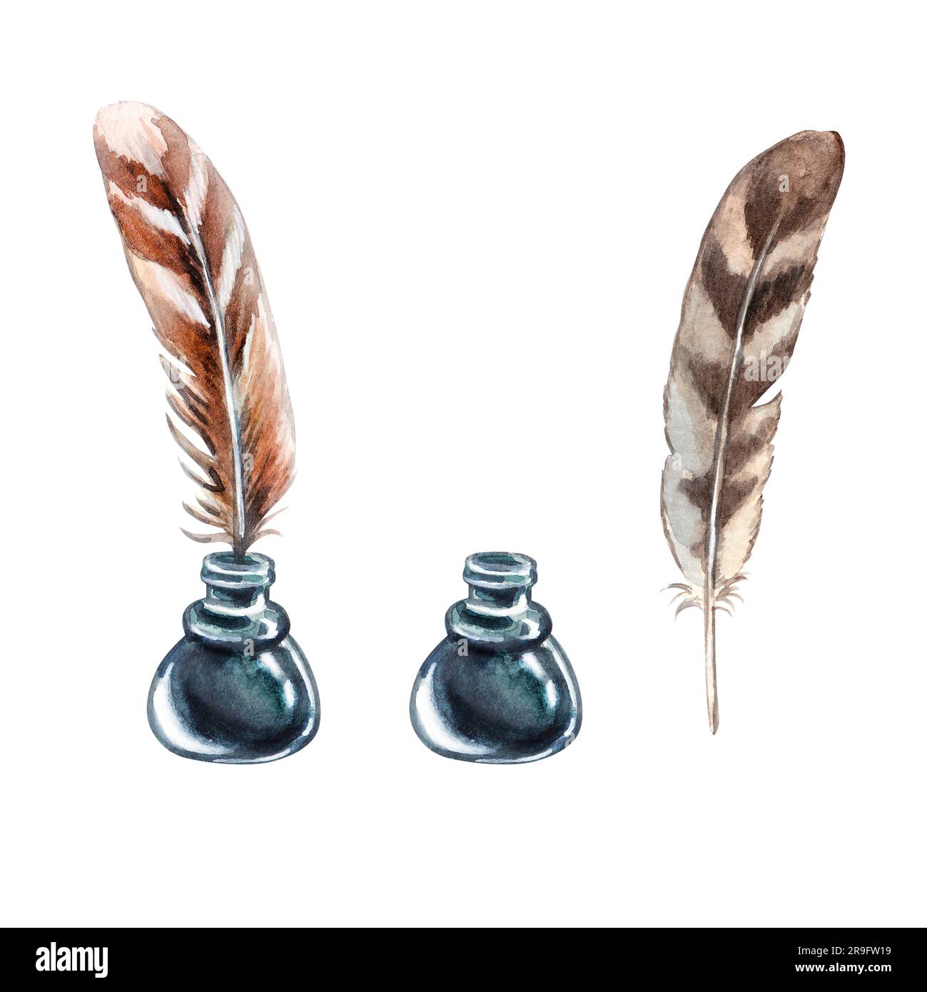 Tintero Y Pluma Clipart