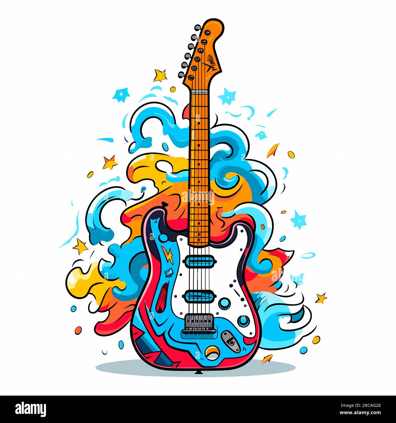 Guitarra Dibujo