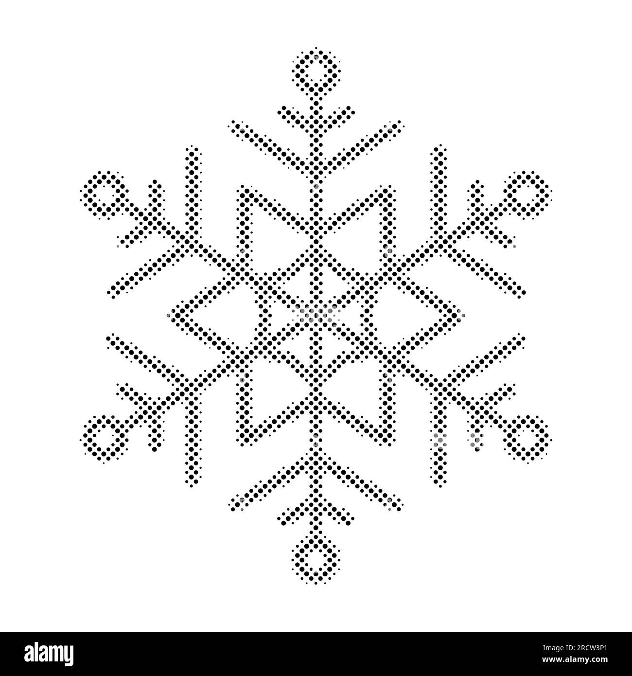 Copos De Nieve Congelés