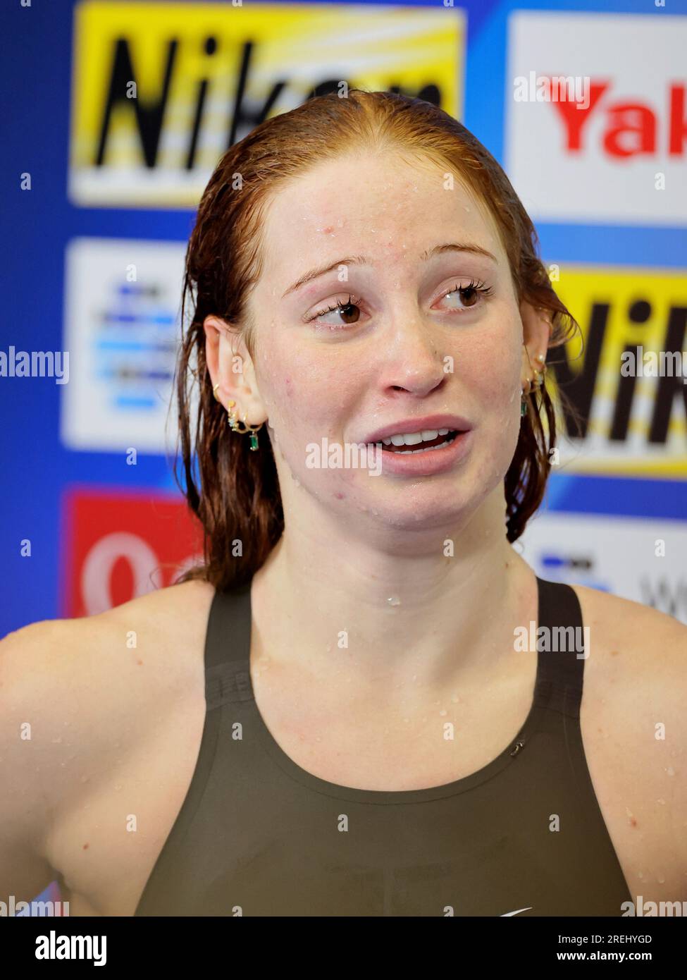 Mollie Ocallaghan Of Australia Becomes Emotional After Winning The