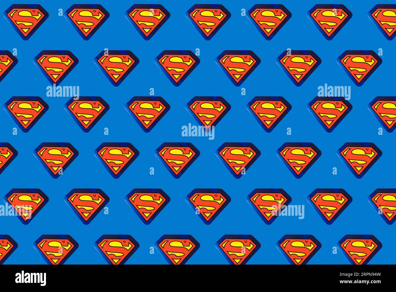 Fondo Del Logotipo De Superman