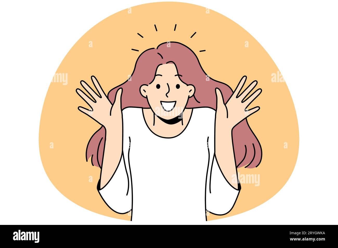 Cara Sonriente Aturdida