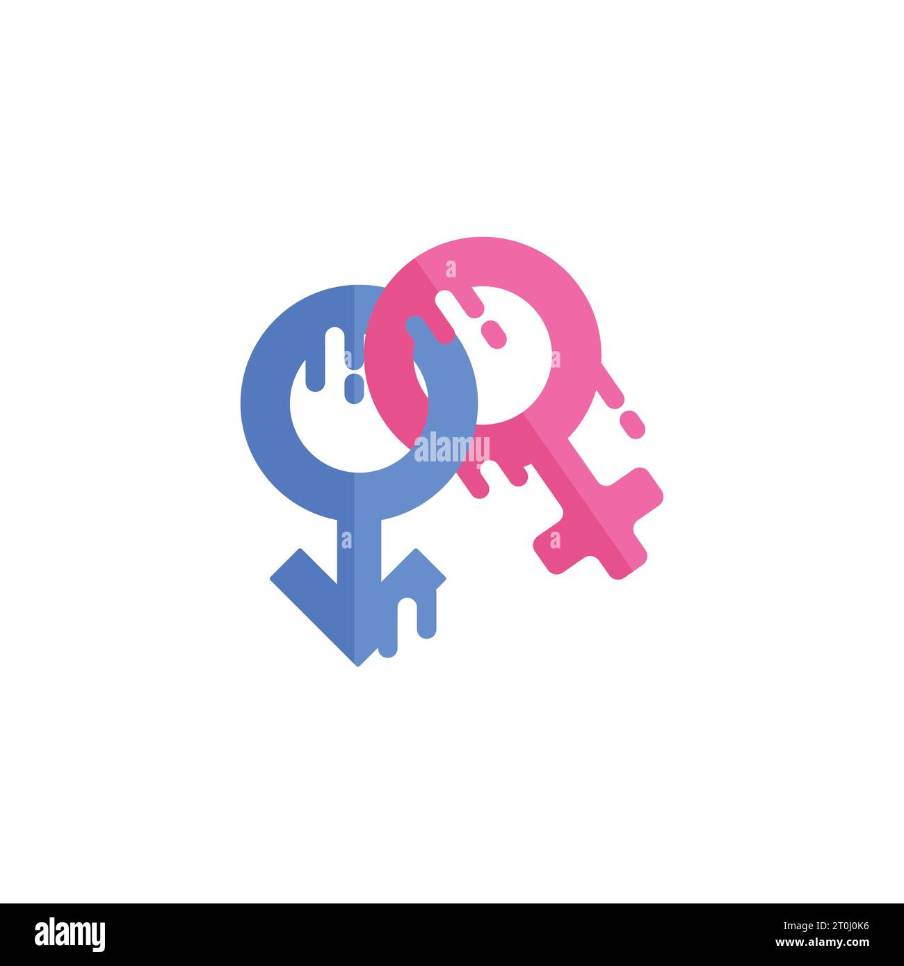 Icono de símbolo de igualdad de género diseño de ilustración vectorial ... Icono de símbolo de igualdad de género diseño de ilustración vectorial ...