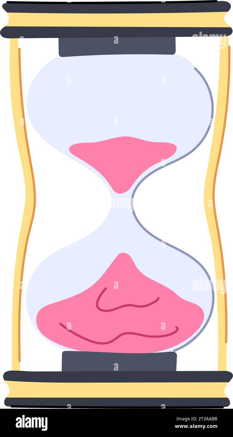 Reloj De Arena Con Ilustración De Dibujos Animados Vector, 49% OFF