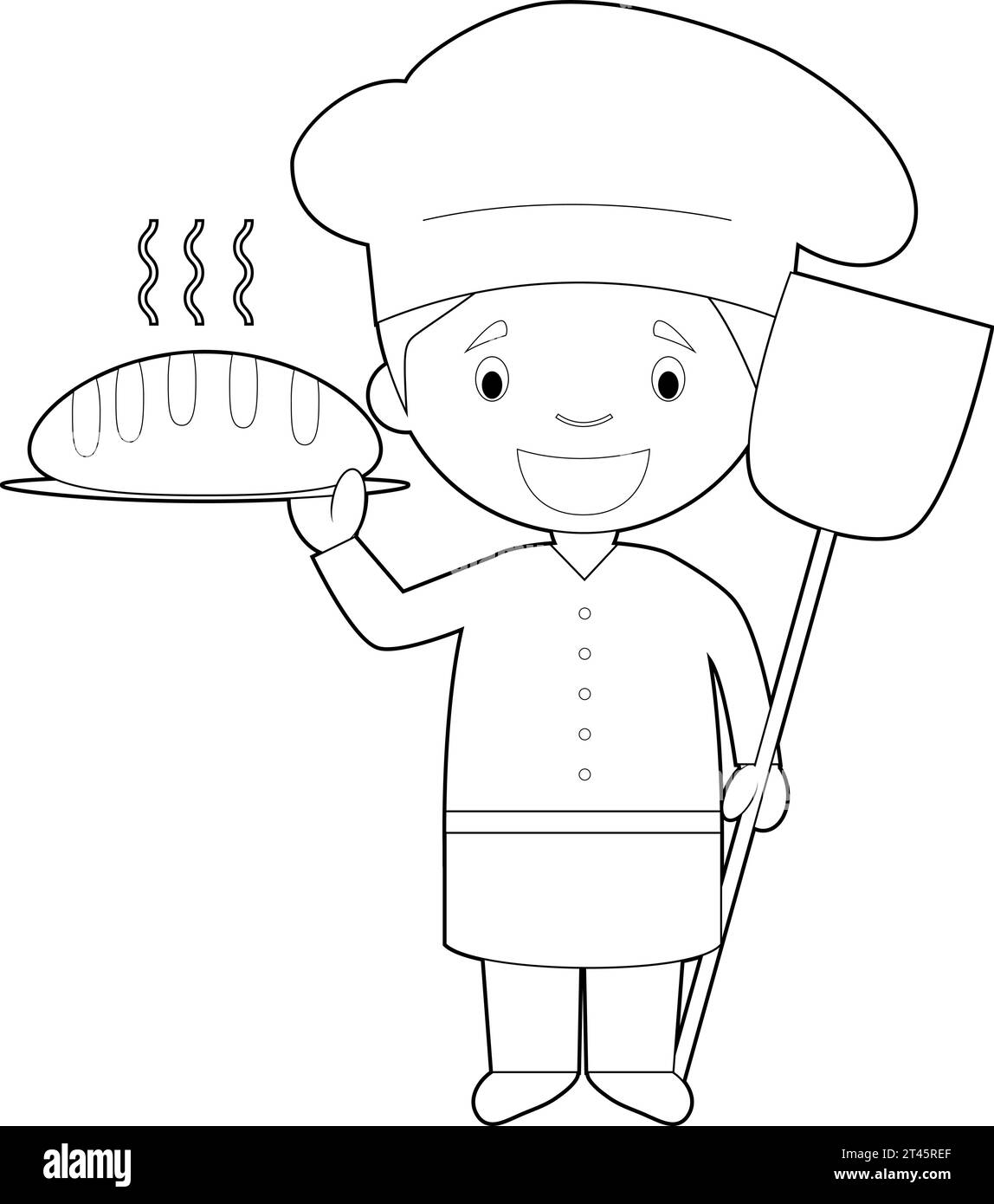 Dibujos De Panadera Para Colorear