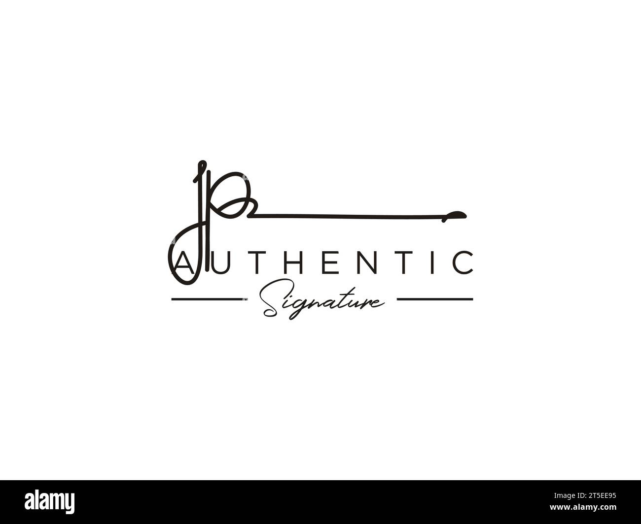 Logotipo de letra jp Imágenes recortadas de stock - Alamy