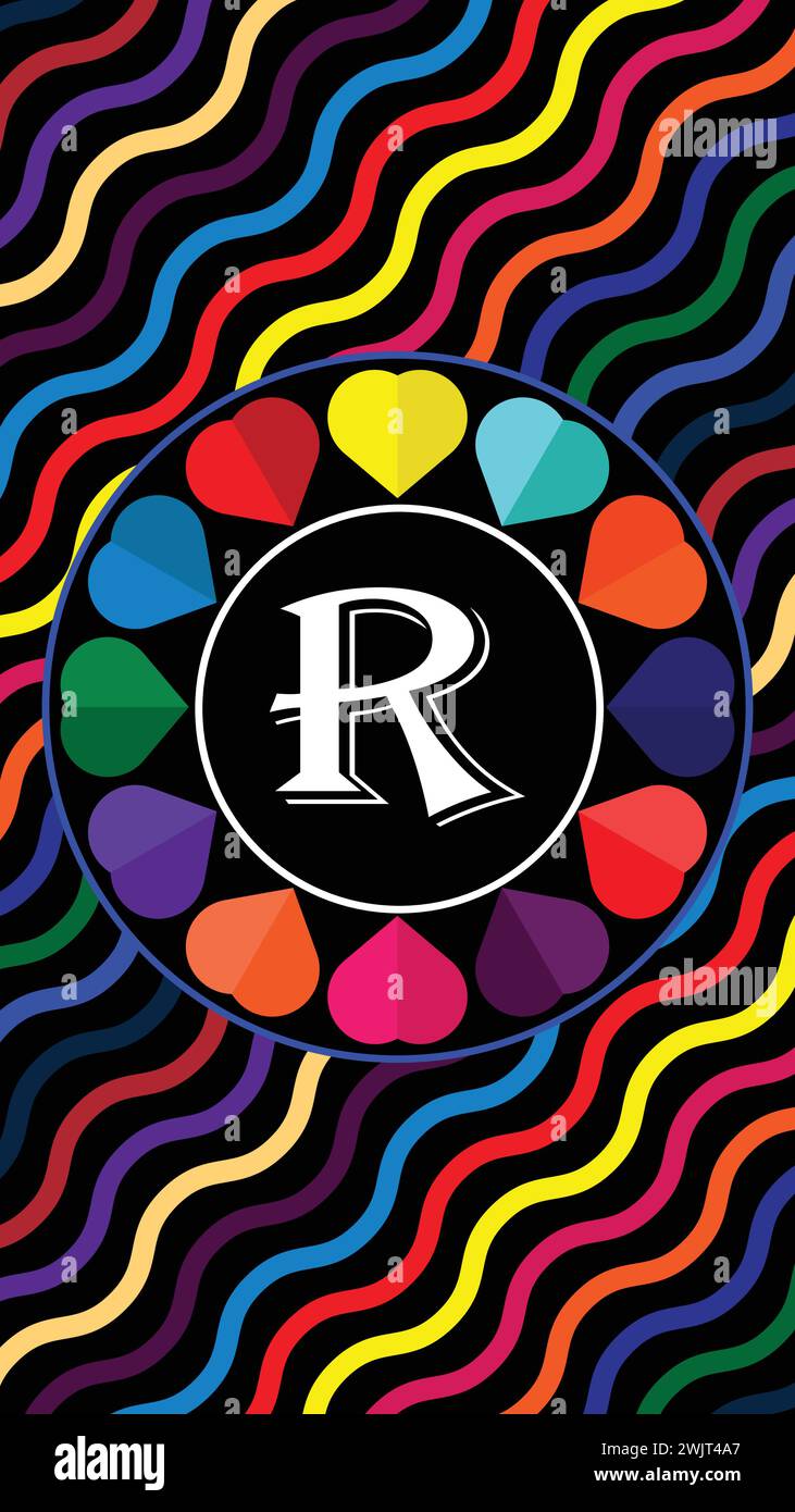 Letra r de corazones fotografías e imágenes de alta resolución - Alamy