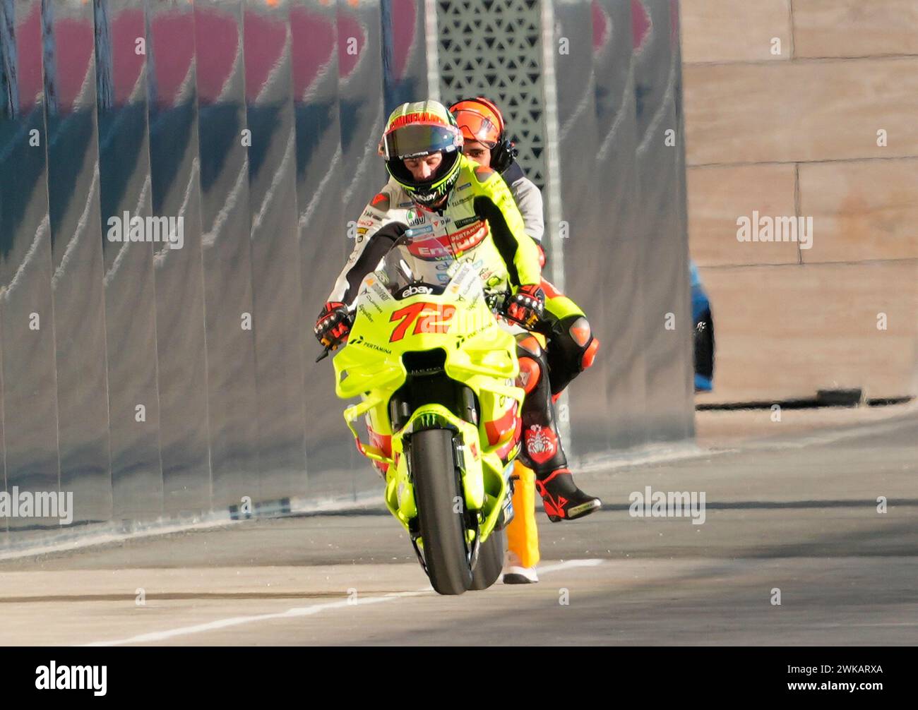 19/02/2024, Circuito Internacional de Losail, Doha, Pruebas de MotoGP ...