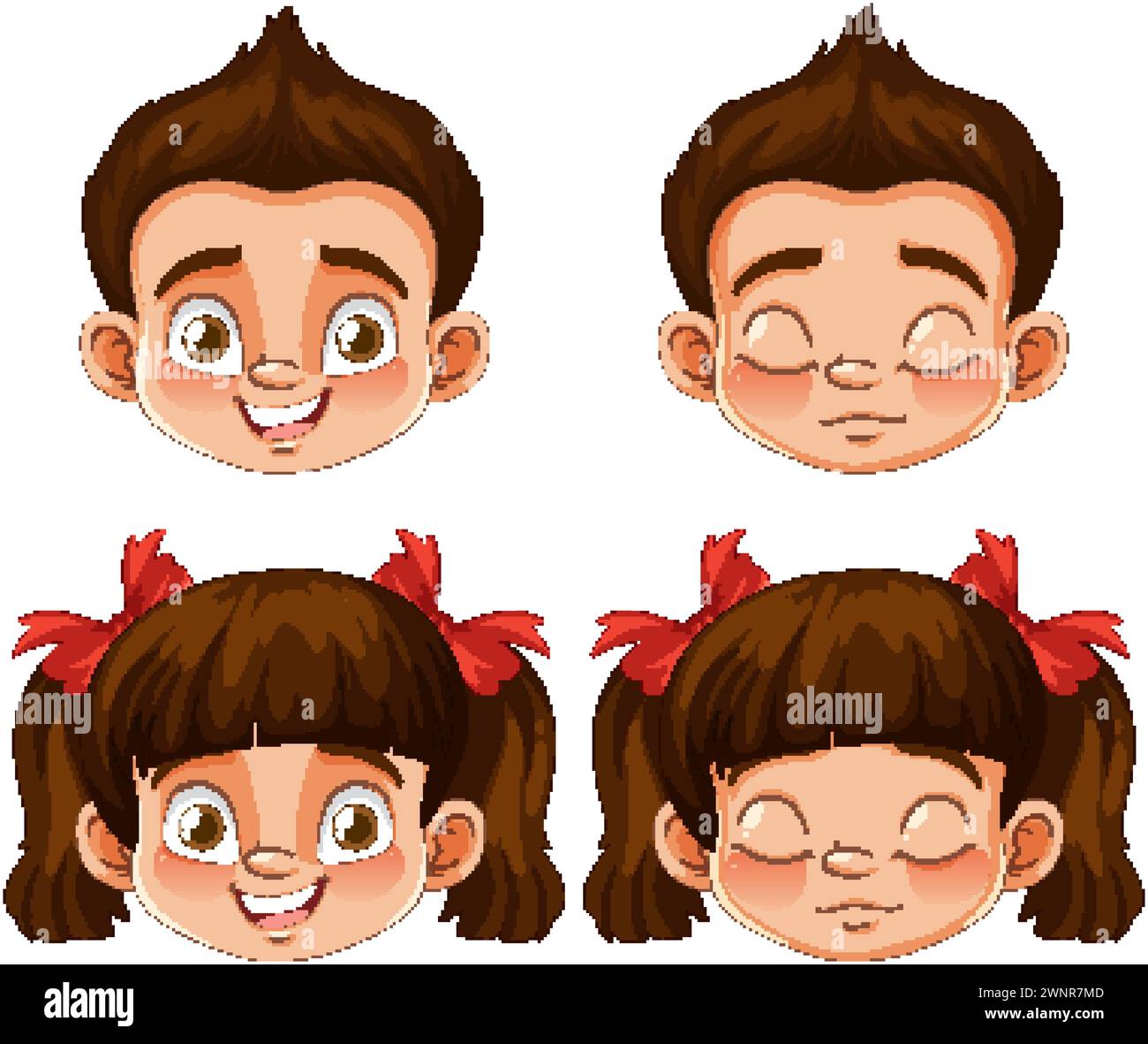 Dibujos Animados De Caras Divertidas Para Facebook