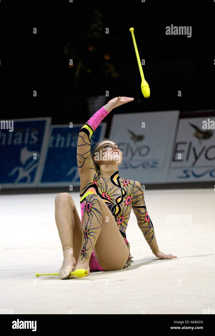 Rg Alina Kabaeva Rus Olímpico Y Campeón Del Mundo De Gimnasia Rhytm