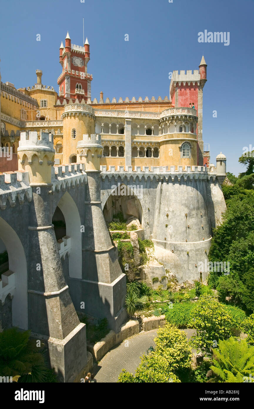 Da pena el Palacio Real Palácio da Pena o Castelo da Pena como es más ...