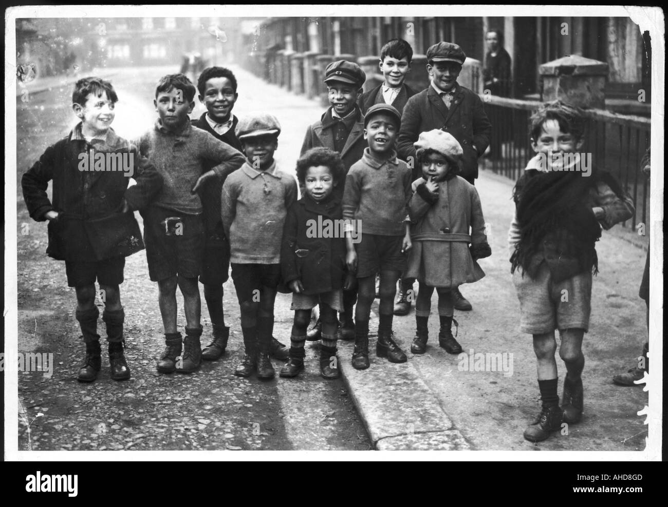 Los niños de la calle Fotografía de stock - Alamy