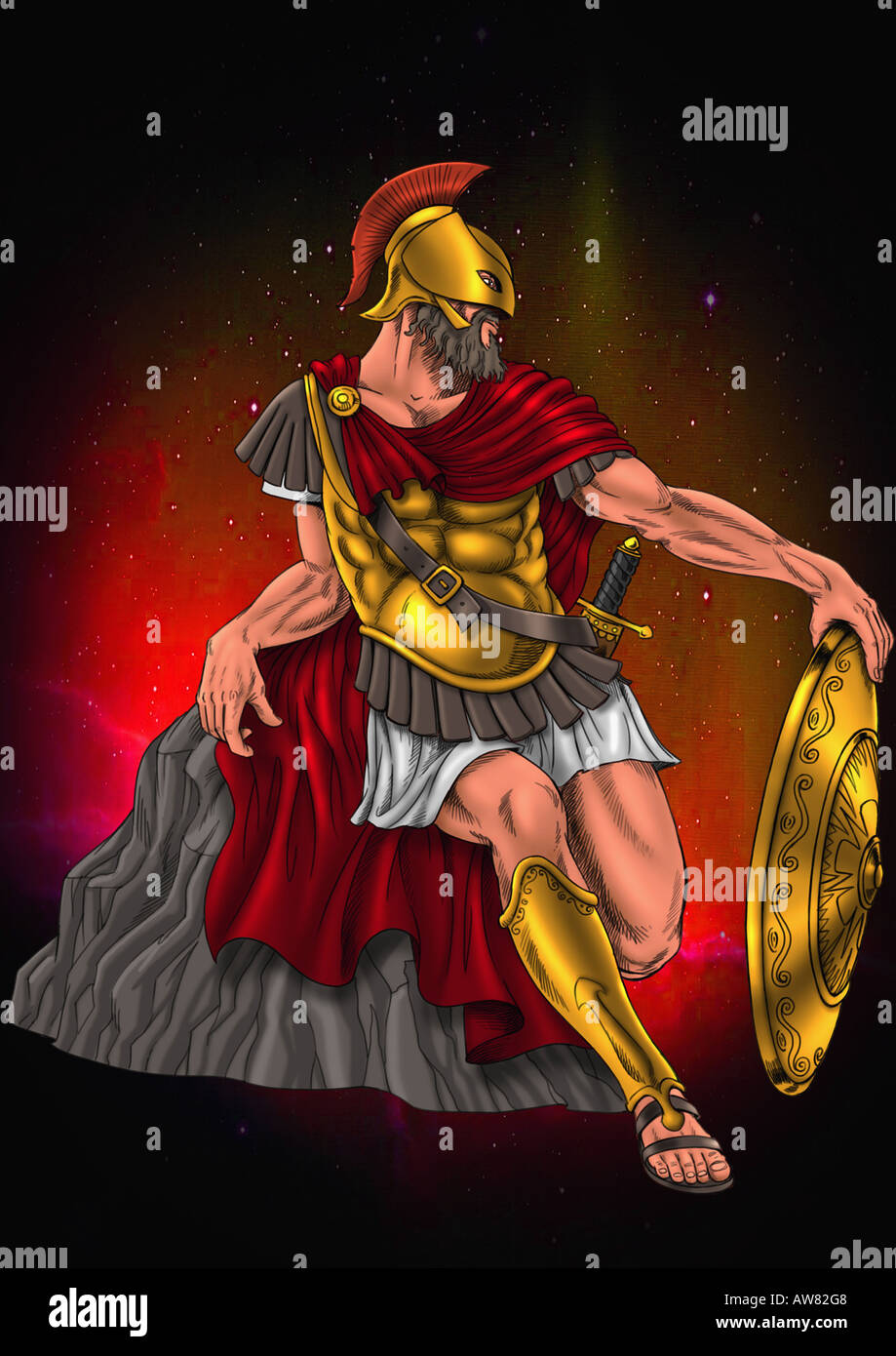 Ares El Dios De La Guerra Fotograf a De Stock Alamy