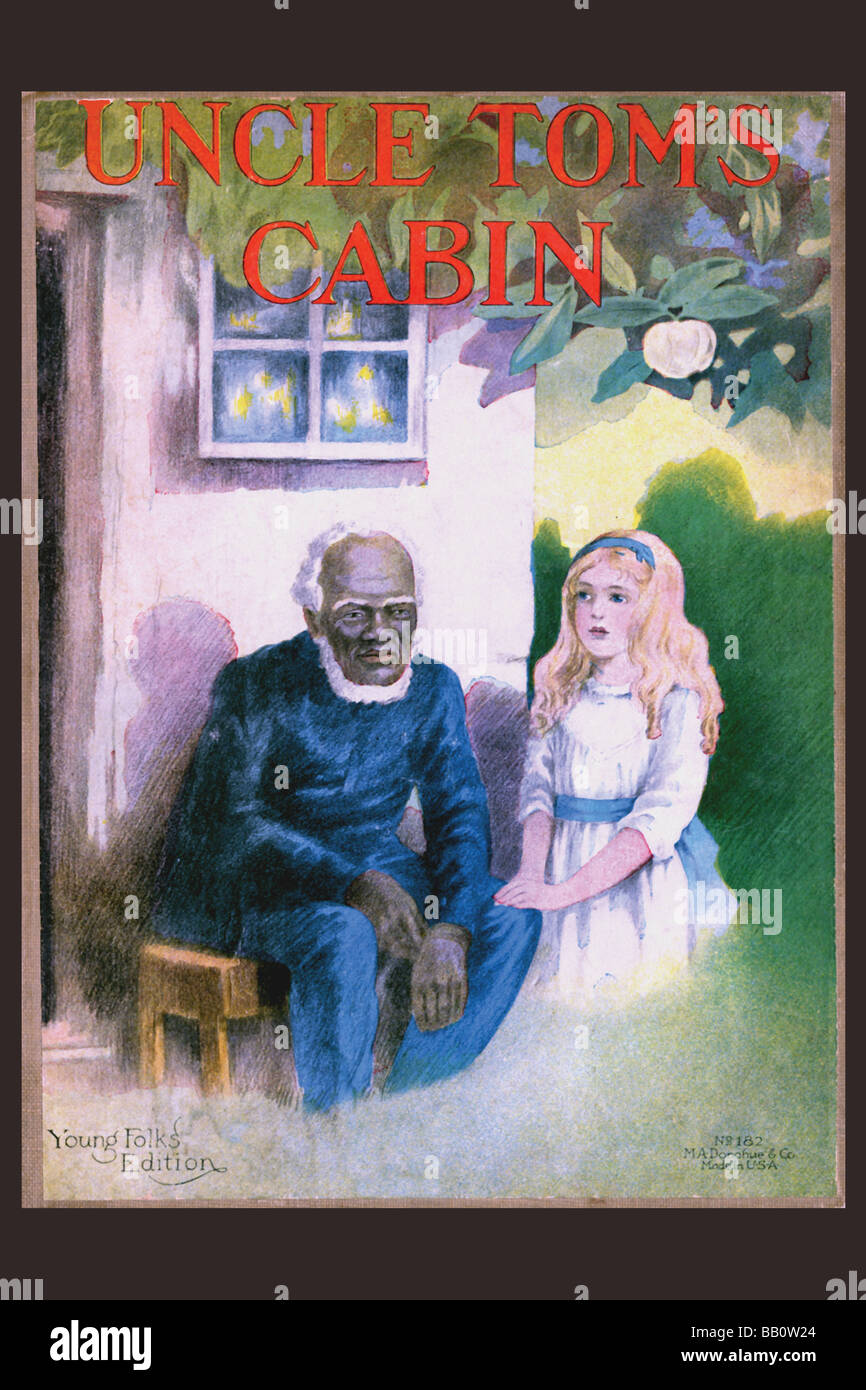 Portada Del Libro De La Cabaña Del Tío Tom 1852