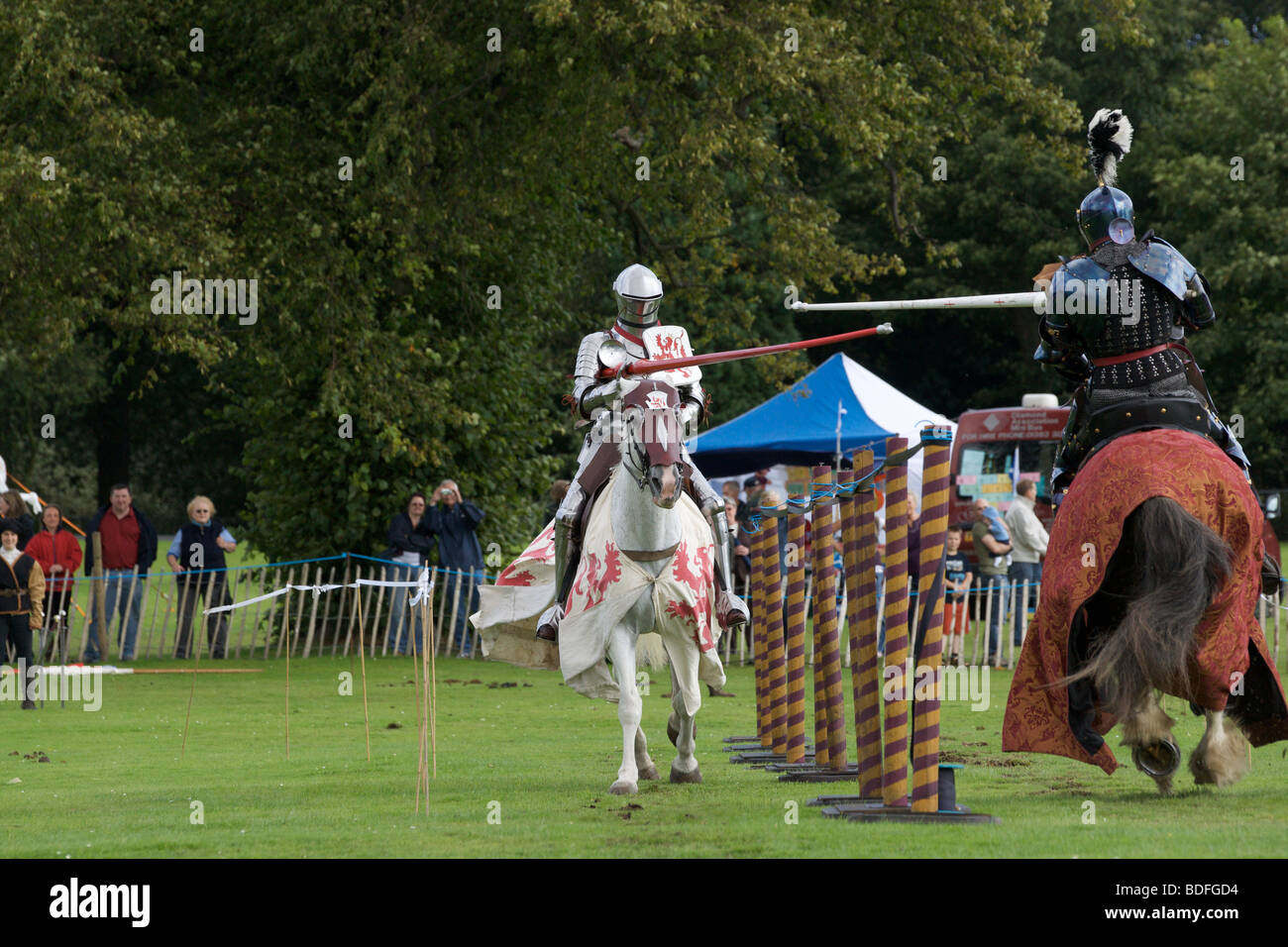 Competencia justa medieval fotografías e imágenes de alta resolución ...