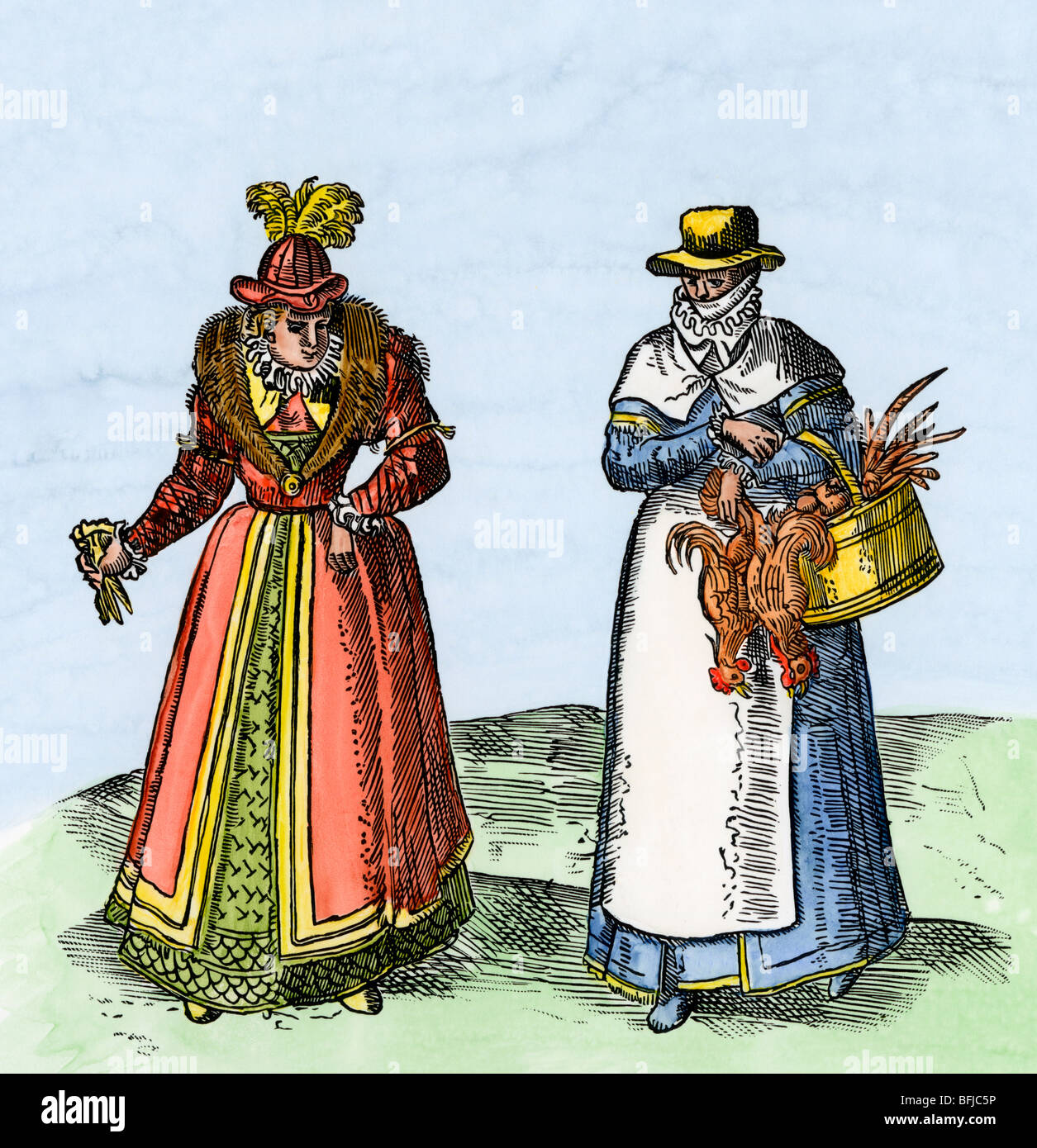 Ropa De La Era Isabelina Para Hombres De Clase Baja