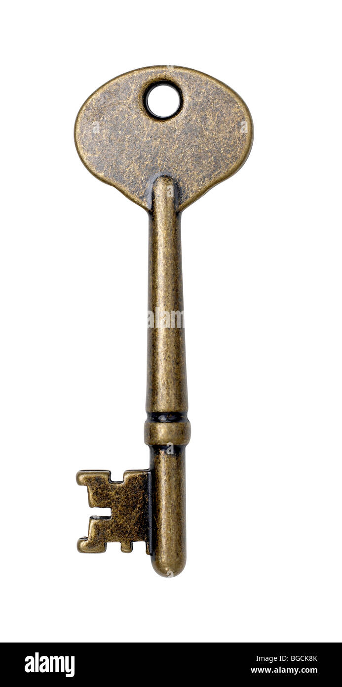 Llave en la cerradura y puerta abierta fotografías e imágenes de alta ...